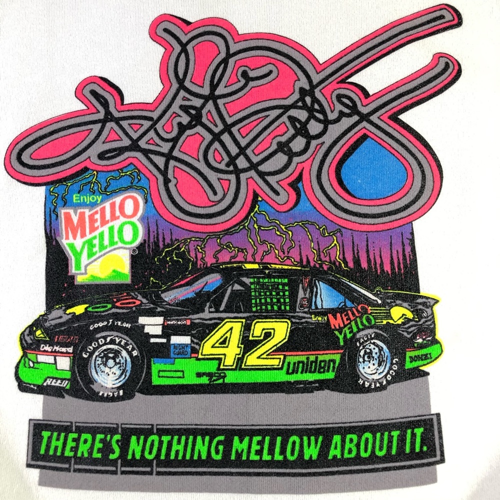 Nascar Kyle Petty Mello Yellow 90s Racing Car Vintage… - Gem